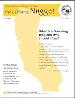 Ca_Nugget_Cover | California Genealogical Society